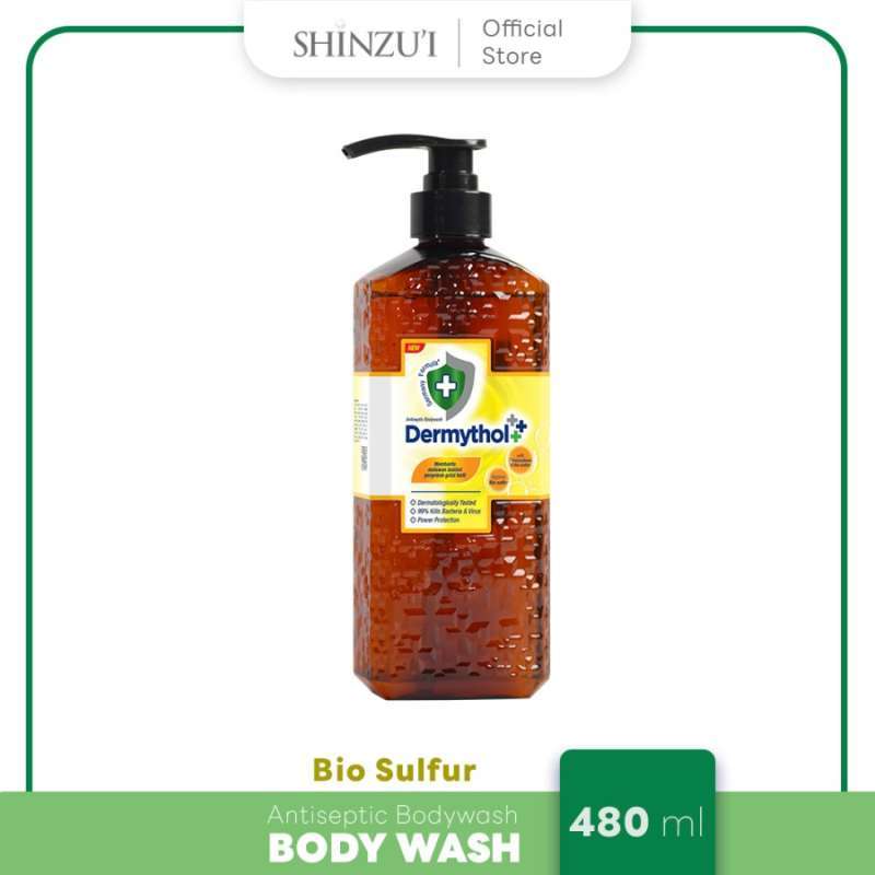 Promo Dermythol Hygienic Bio Sulfur Body Wash Bottle [480 Ml] Diskon 2% ...