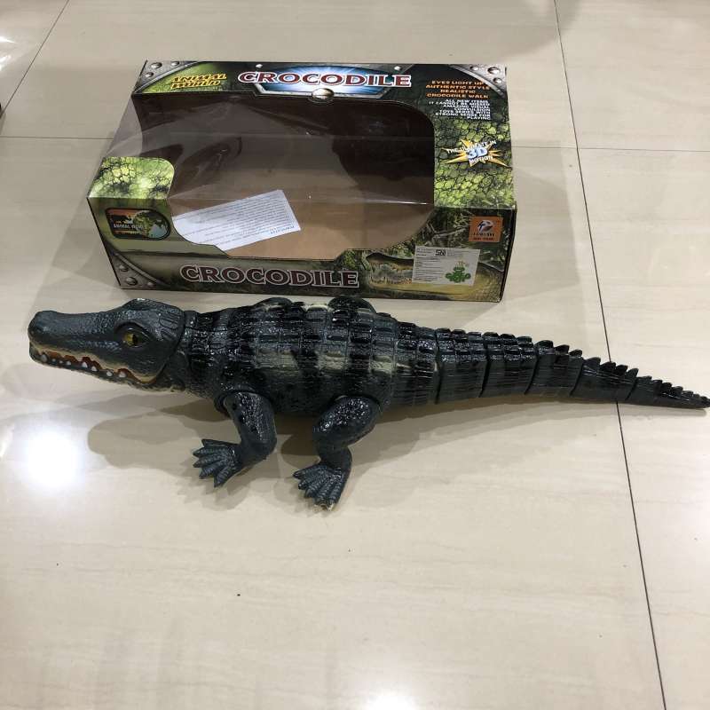 Promo Mainan Anak Buaya Ada Lampu Dan Jalan Diskon 3% Di Seller Dunia ...