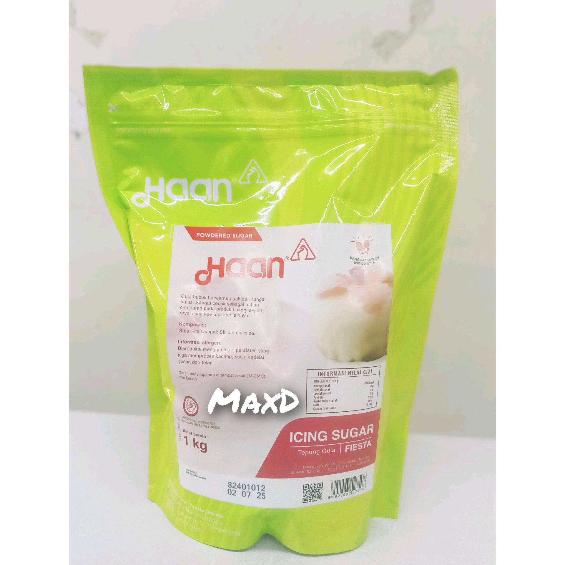 Jual Haan Icing Sugar 1 Kg Termurah - Harga Grosir Terupdate Hari Ini ...