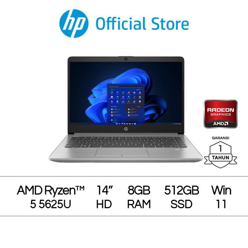 Jual Laptop Hp 245 G9 14 Inch / Amd Ryzen 3 5400u & 5 5600u / Amd ...