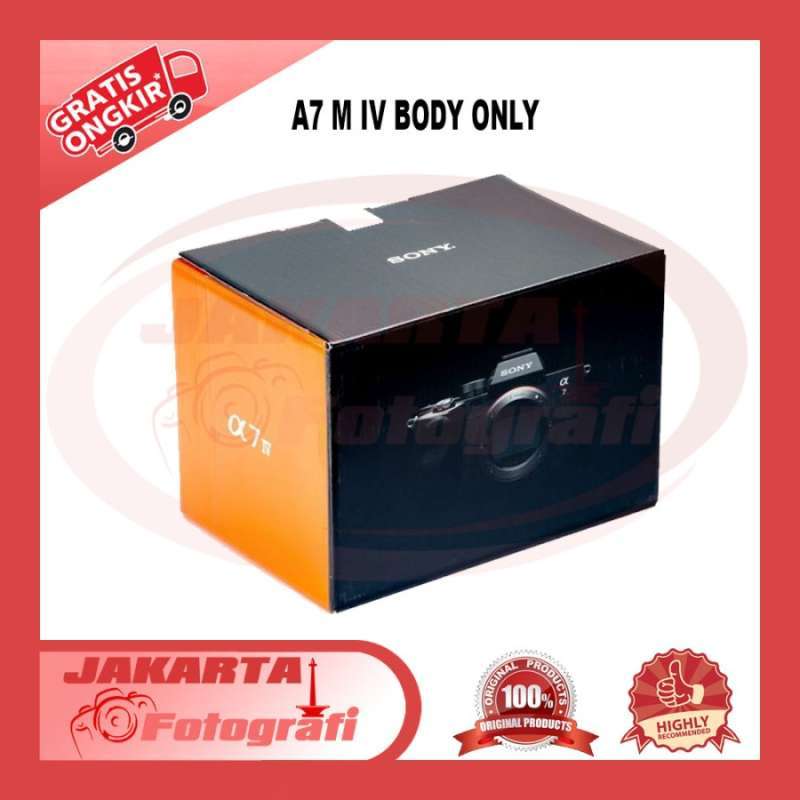 Promo Sony Alpha A7 Mark Iv / Sony A7 Iv Body Only A7 Mark 4 Mirrorless ...