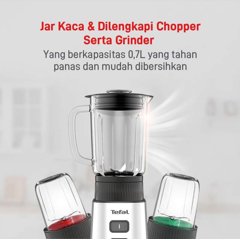 Promo Tefal Pulseo Glass Blender Bl17g Diskon 35% Di Seller Tefal Official Store - Tefal ...
