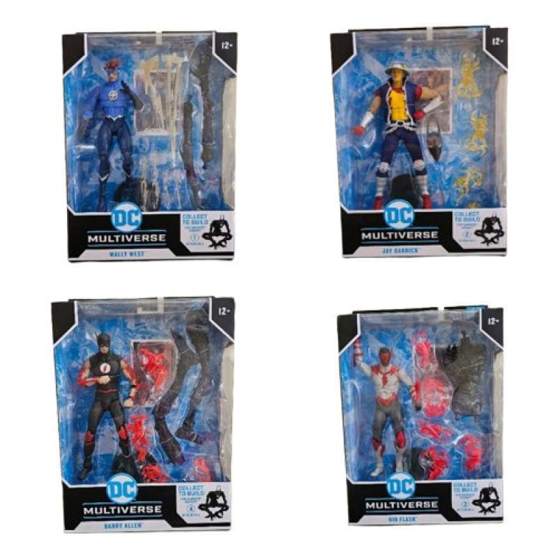 Jual Action Figure Mcfarlane The Flash Speed Metal Build The Darkest ...