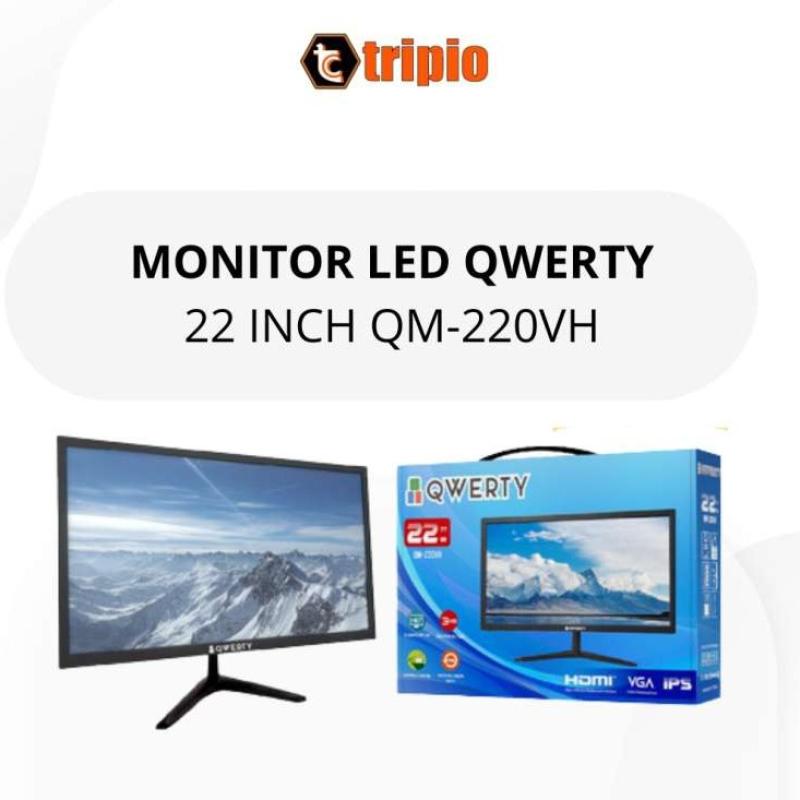 Jual Monitor Led Qwerty 22 Inch Qm-220vh Di Seller Tripio Computer ...