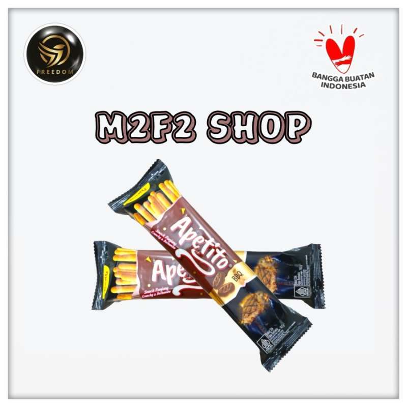 Jual Roma Apetito Biskuit Stik Renyah & Gurih Rasa Bbq - 18,5 Gr ...