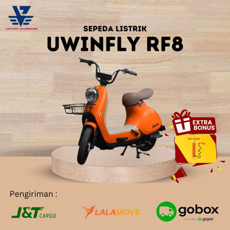 Promo (promo) Sepeda Listrik Uwinfly Rf8 Sepeda Motor Kekinian Battery ...