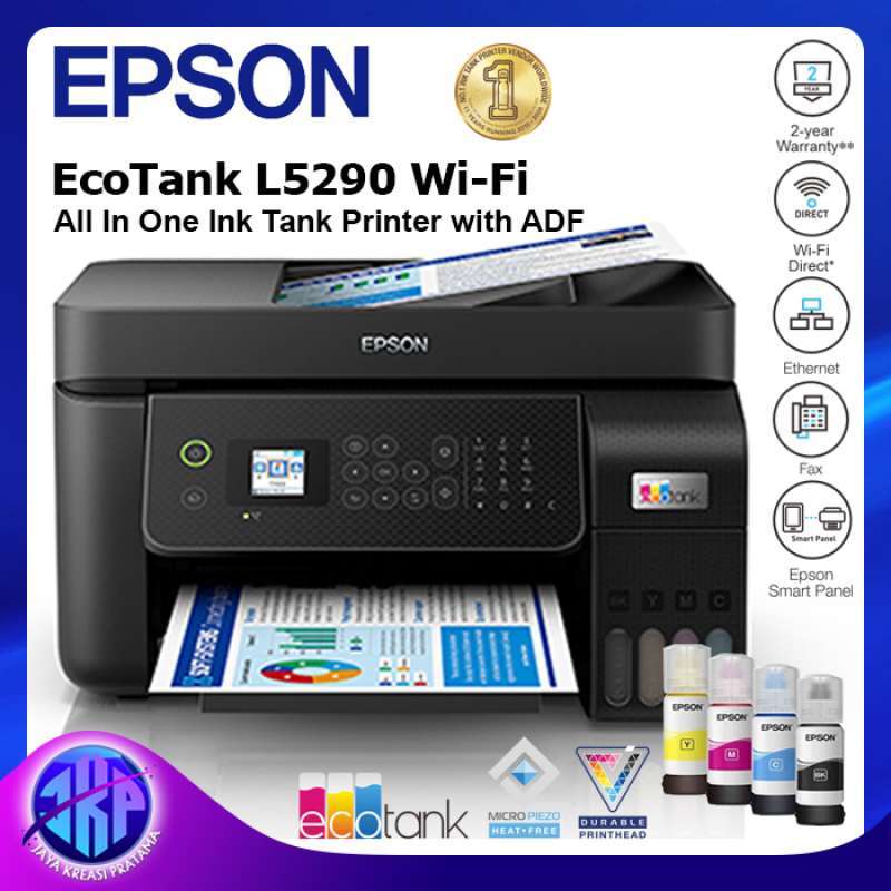 Jual Epson L5290 Wifi All In One Ink Tank Printer With Adf Di Seller ...