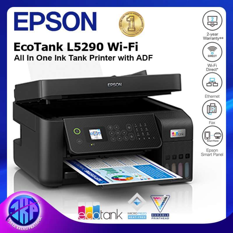 Jual Epson L5290 Wifi All In One Ink Tank Printer With Adf Di Seller ...