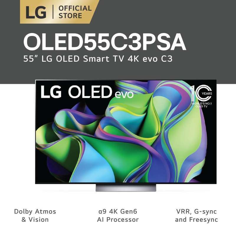Promo Lg Oled Evo Ai Thinq Smart Tv 4k [55 Inch] Oled55c3psa Diskon 15% Di Seller Lg Official ...