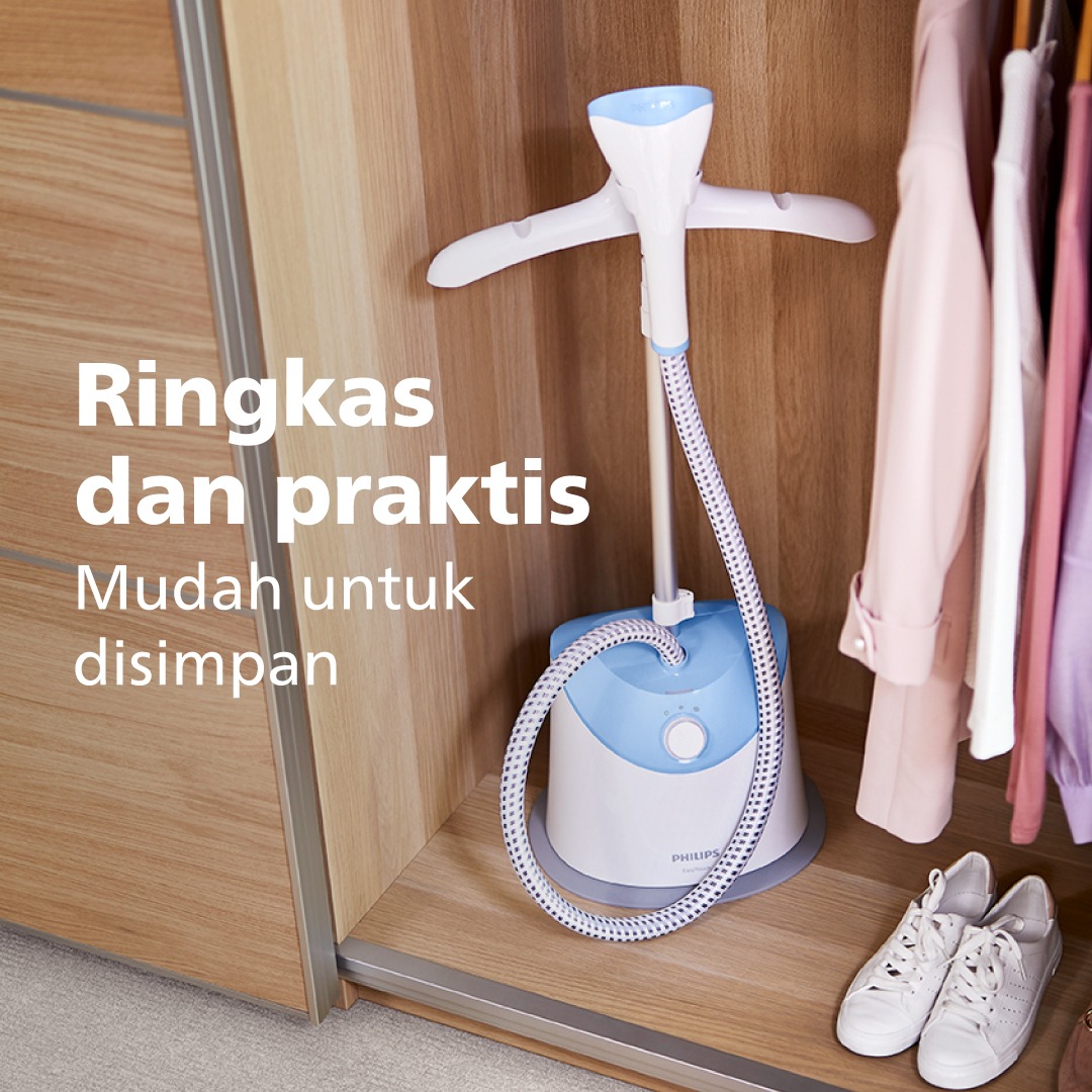 Promo Philips Stand Steamer Gc482/25 Biru - Setrika Uap Philips ...