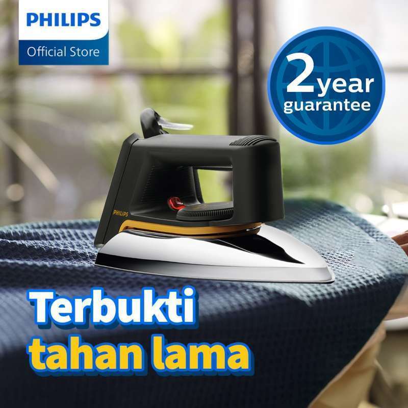 Promo Philips Setrika Kering Classic Hd1172/99 - Hitam Tapak Anti ...