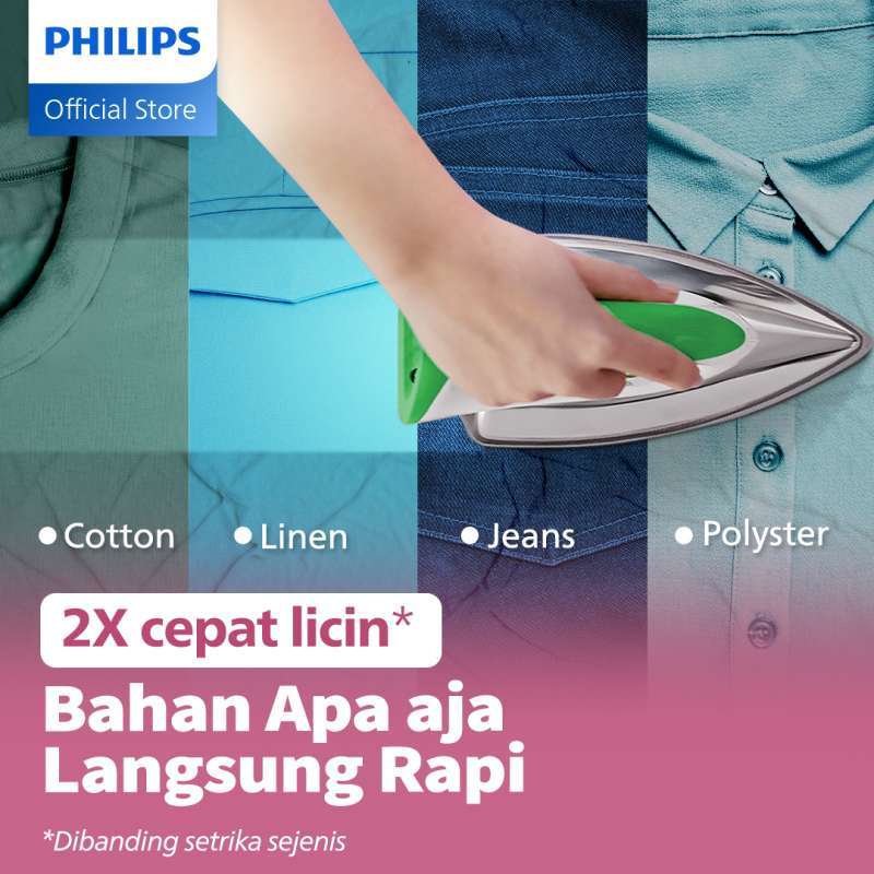 Promo Philips Setrika Kering Classic - Hijau - Hd1173/70, Seterika ...