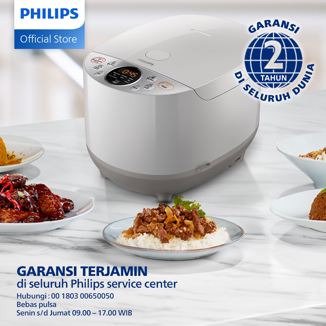 Promo Philips Digital Rice Cooker / Magic Com Hd4515/30 1.8 L Lapisan ...