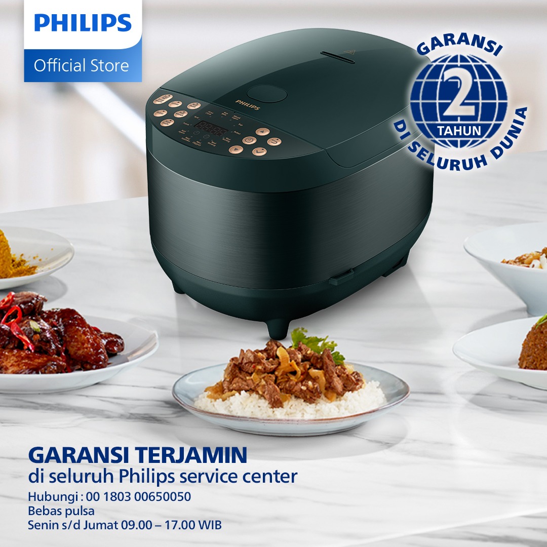 Promo Philips Digital Rice Cooker / Magic Com Hd4515/91 1.8 L Lapisan ...