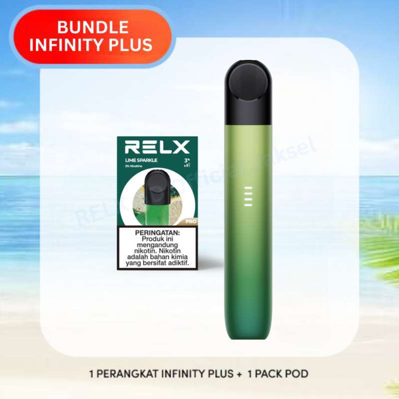 Jual Relx Bundle Infinity Plus Device + Pods - Taro Scoop Enchanted Jungle Di Seller Relx Gd ...