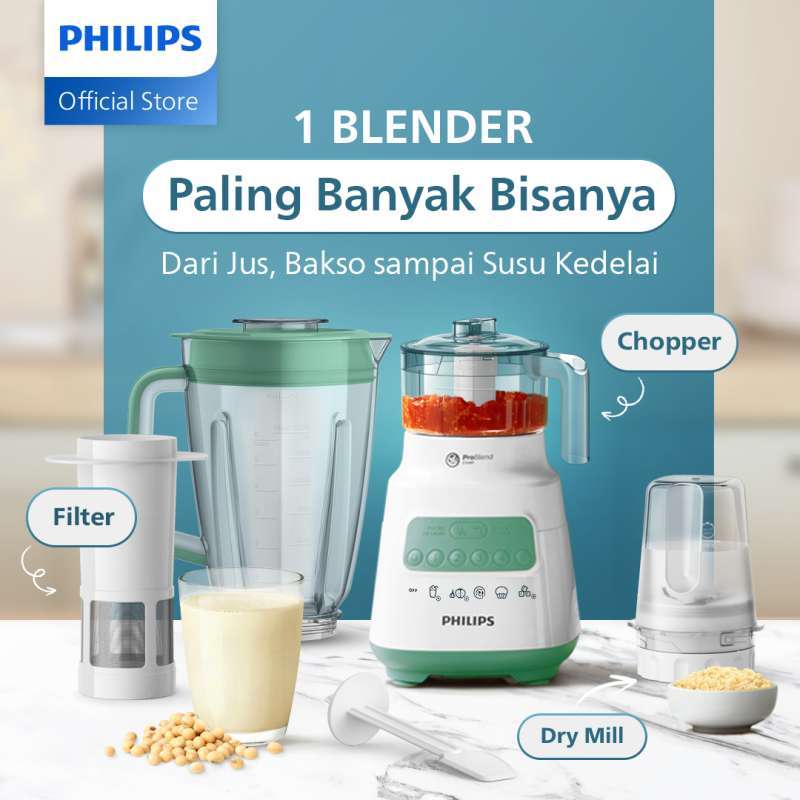 Promo Blender Philips Jus Plastik 2 Liter - 5000 Series Hr2223/30 ...
