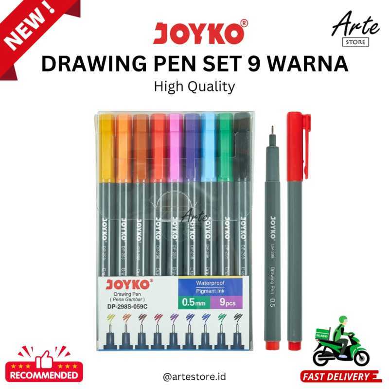 Jual Drawingpen Warna Joyko Original Harga Termurah Juni 2024 | Blibli