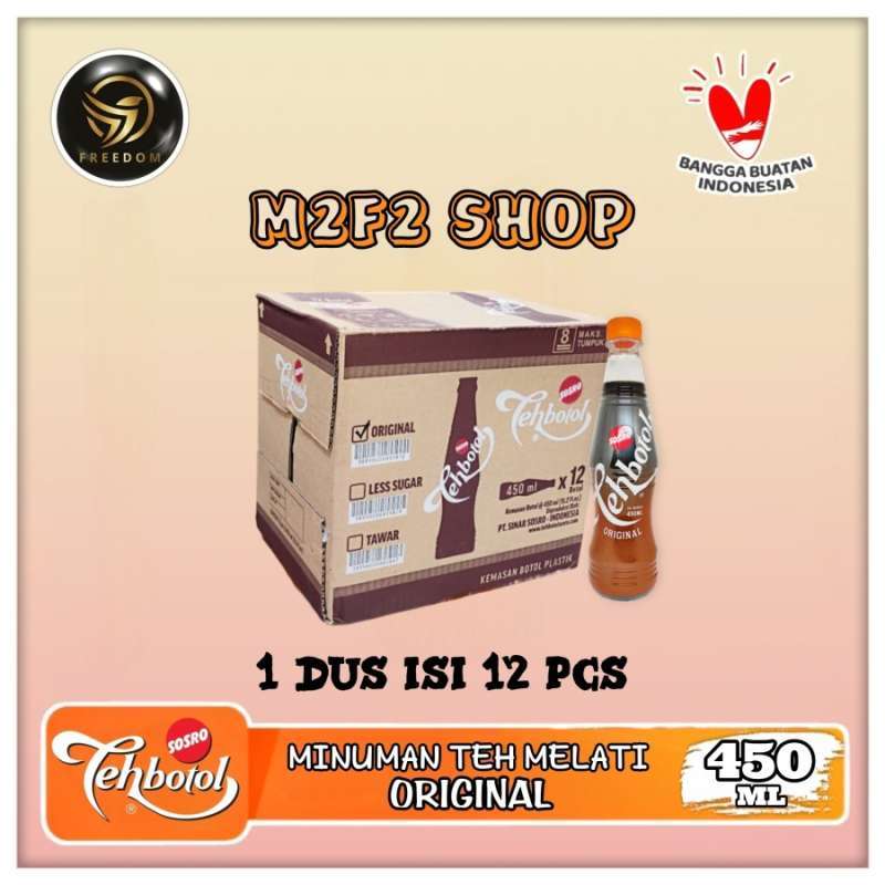 Jual Teh Botol Sosro Less Sugar 1 Karton Termurah - Harga Grosir ...