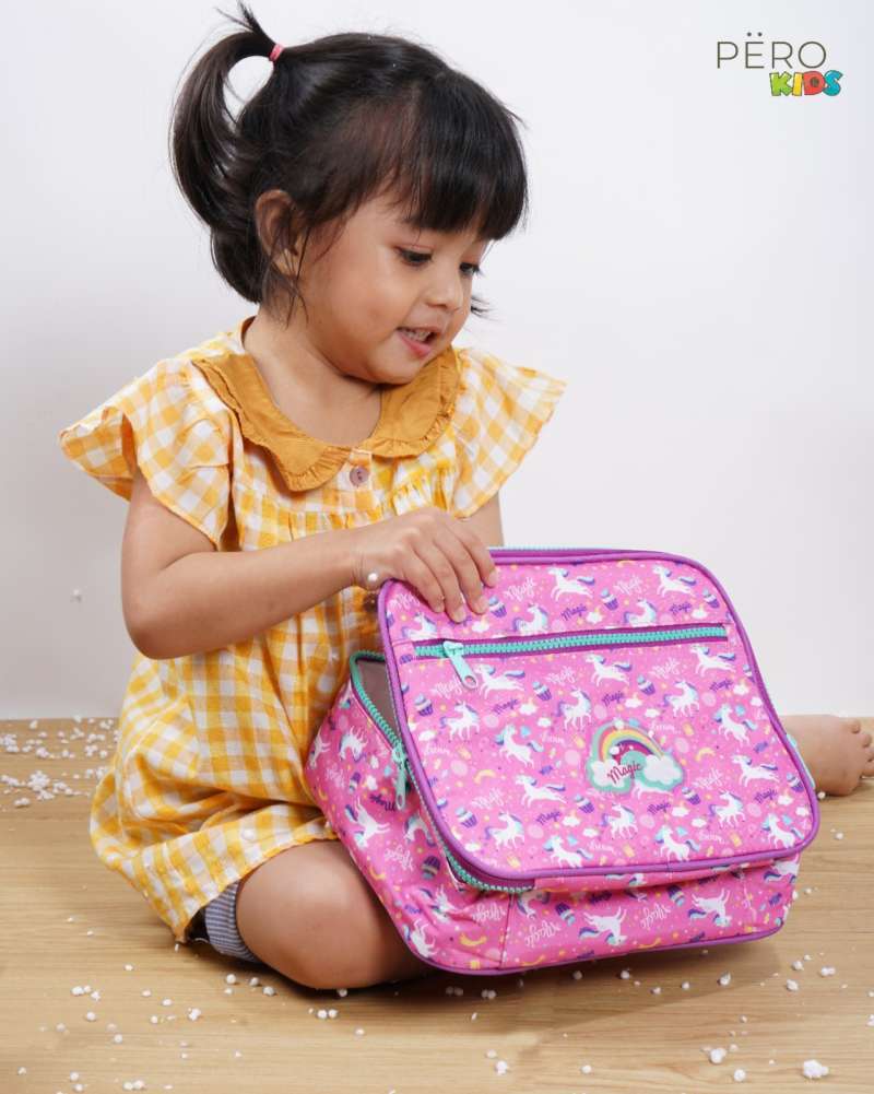 Promo [festive Back To School] Pero Kids Lunch Bag Tas Bekal Makanan ...