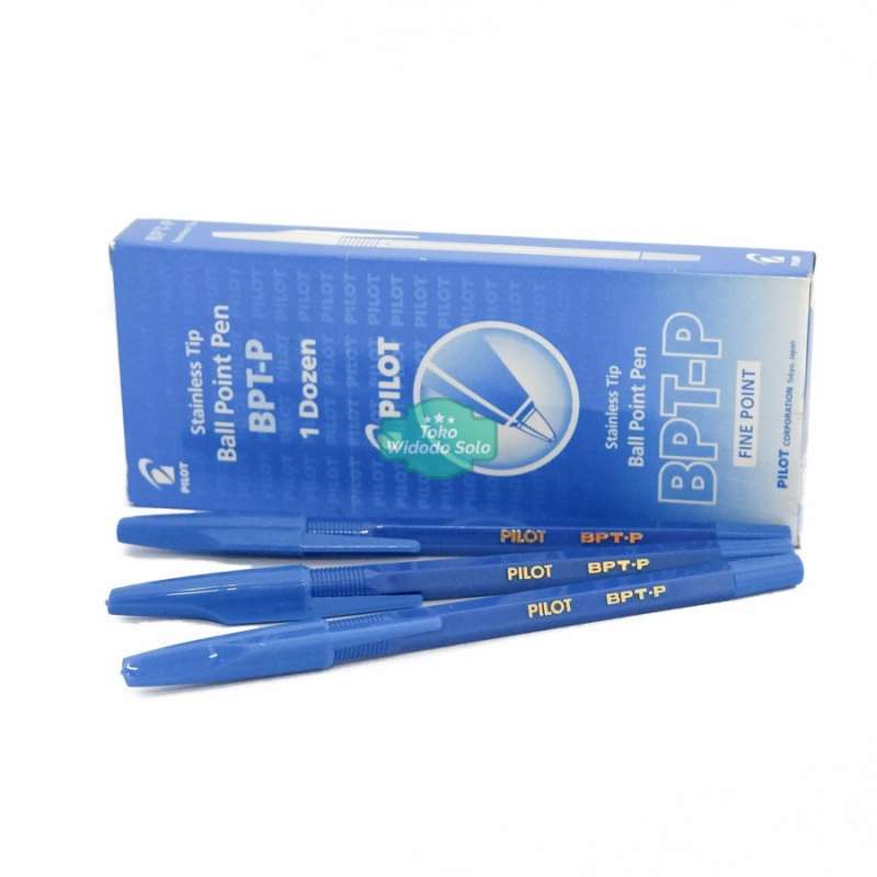 Jual Pulpen Pilot BPTP Hitam/ Biru/ Merah (Bolpoin Ballpoint Tinta ...