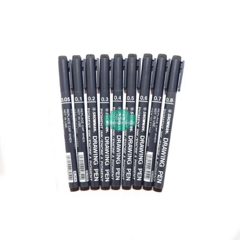 Jual Bolpoint Hitam Drawing Pen Original Harga Termurah April 2024 | Blibli