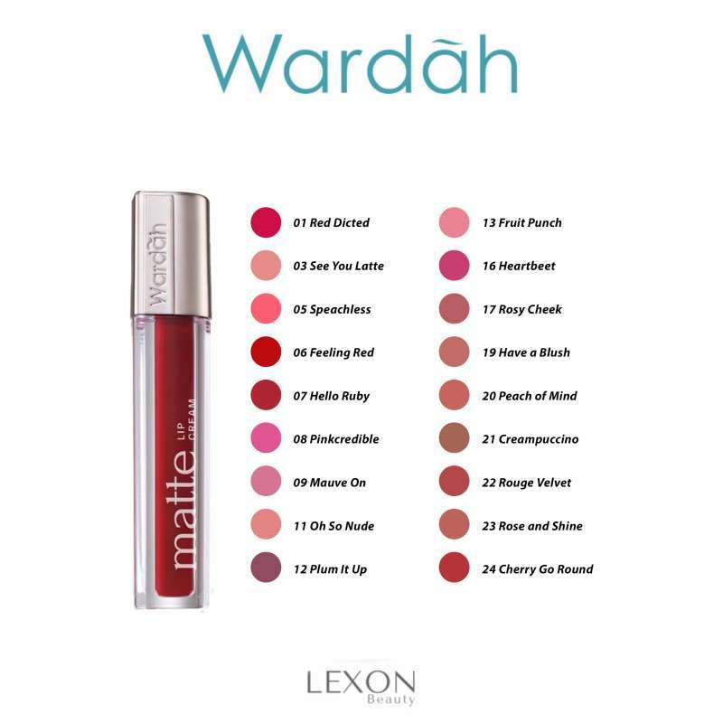 Promo [wardah] Matte Lip Cream - 26 Pink A Boo Diskon 5% Di Seller ...