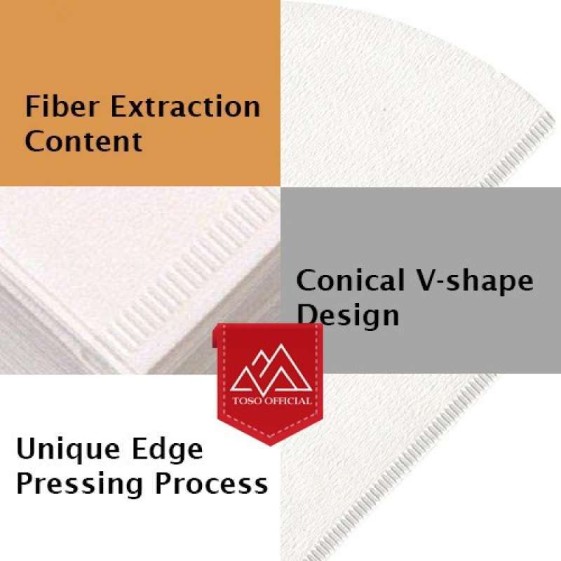 Promo Hario V60 Paper Filter 01 110 Sheets Vcf-02-110w Kertas Saringan ...