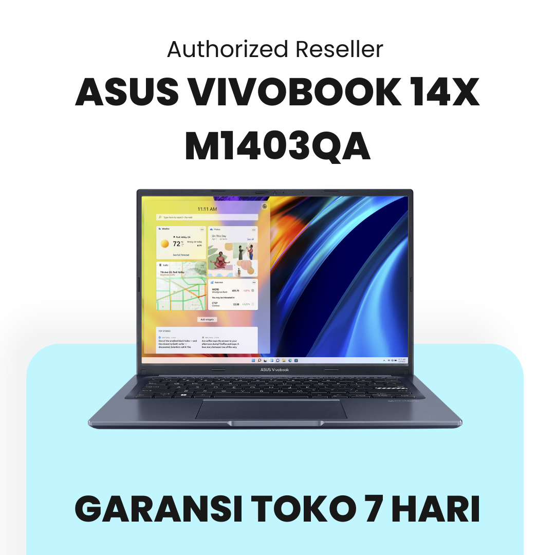 Promo ASUS VIVOBOOK 14X M1403QA RYZEN 7 5800H 16GB 512GB SSD 14 2.8K ...