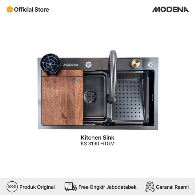Promo Modena Kitchen Sink - Ks 3190 Htgm Diskon 15% Di Seller Modena ...