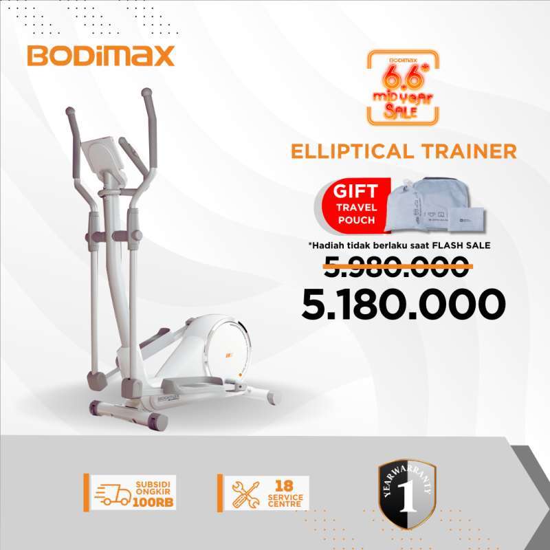 Promo Bodimax Plus Elliptical Cross Trainer - Alat Gym/ Fitness Diskon ...