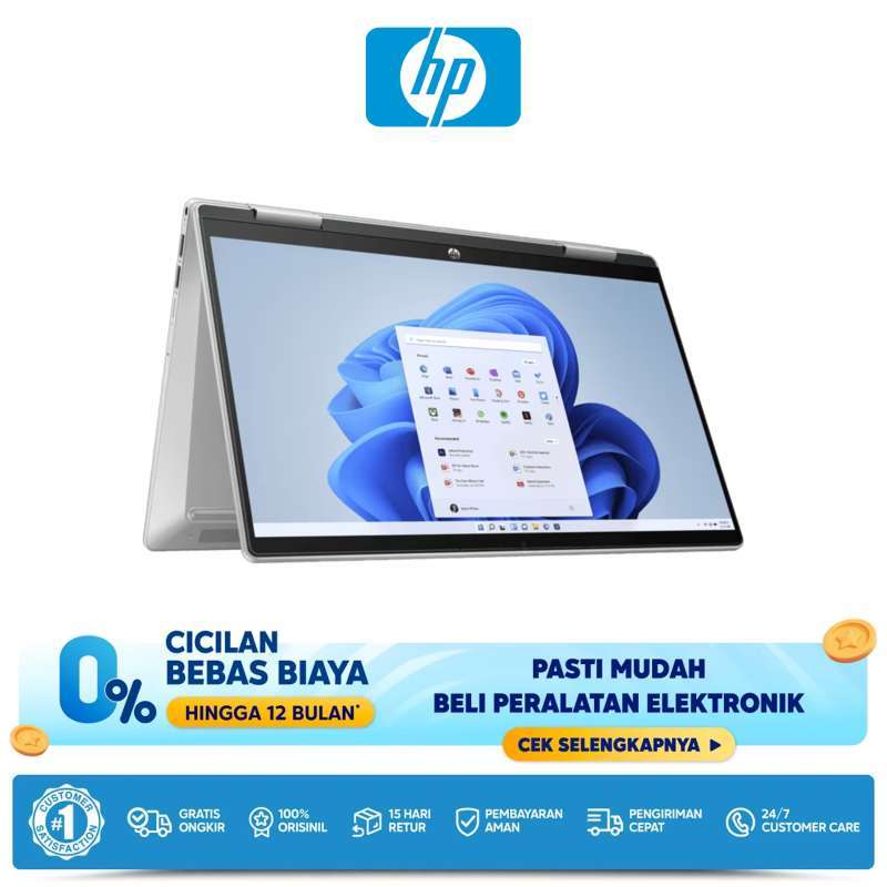 Jual Laptop Hp Pavilion X360 14 Ek1006tu Core I7 1355u 512gb Ssd 16gb Touch Di Seller Techzone