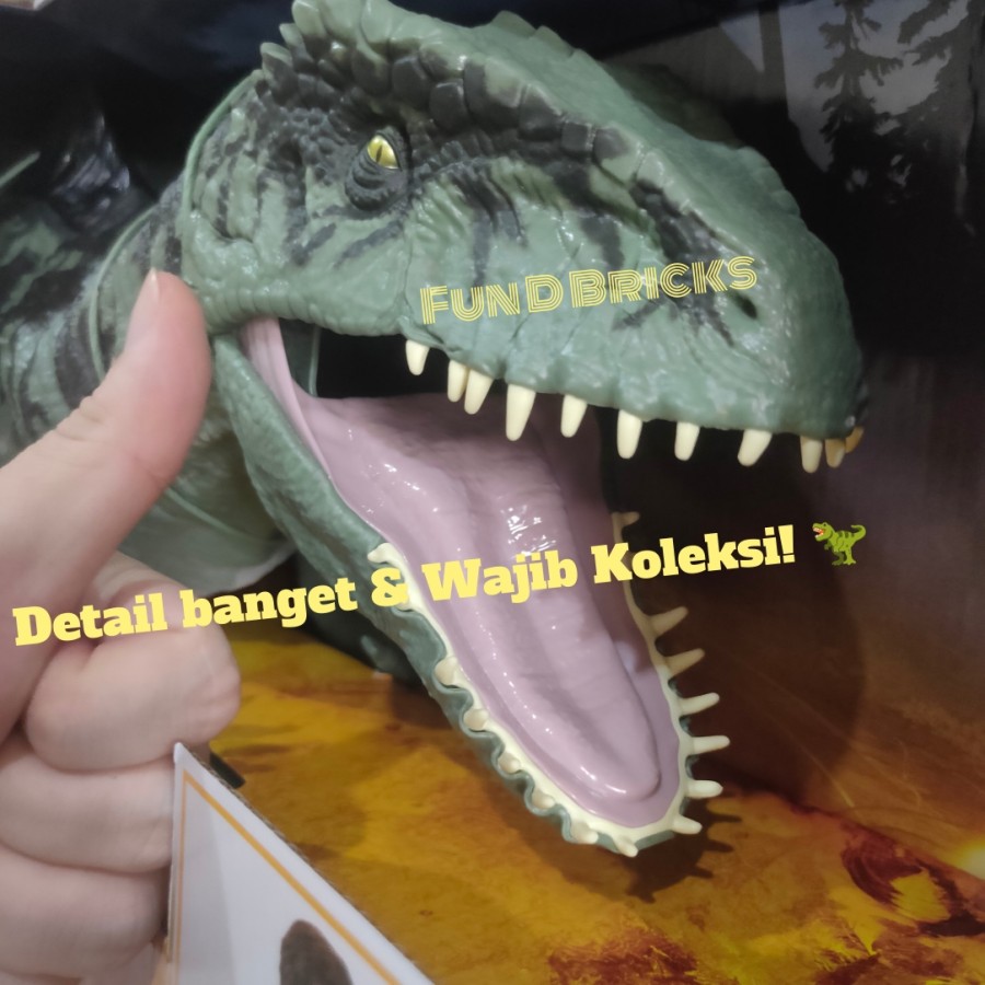 Jual Mattel, Jurassic World Dominion Super Colossal Giganotosaurus Di ...