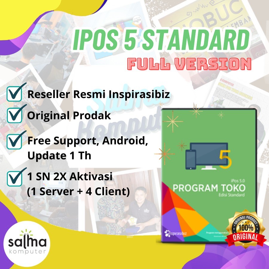 Jual Program Toko Ipos 5 Edisi Standar (original) Di Seller Salma ...