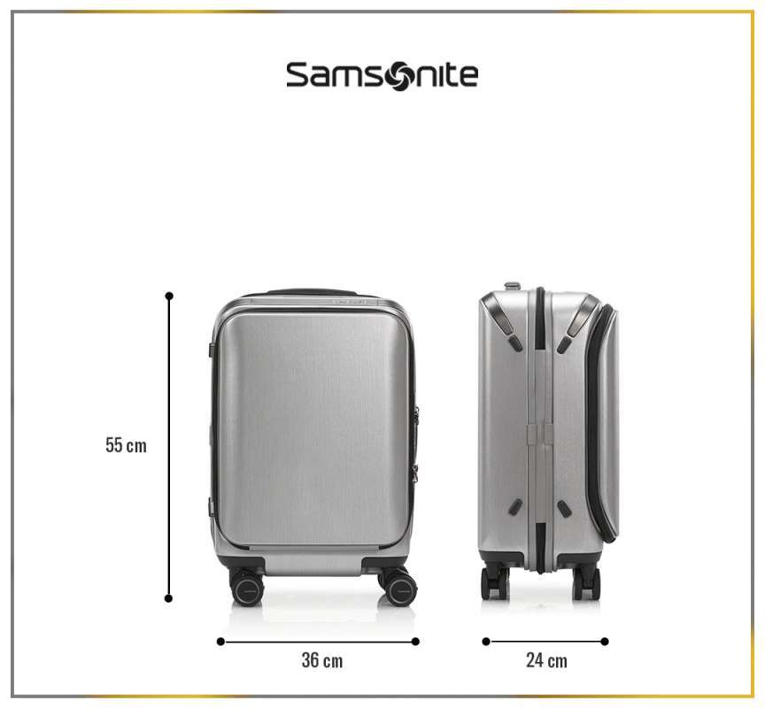 Jual Samsonite Koper Hardcase Unimax Spinner Cabin 20 Inch - Brush ...
