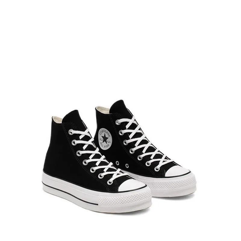 Jual Converse Chuck Taylor All Star Lift Hi (A/W) Black/White Sepatu ...