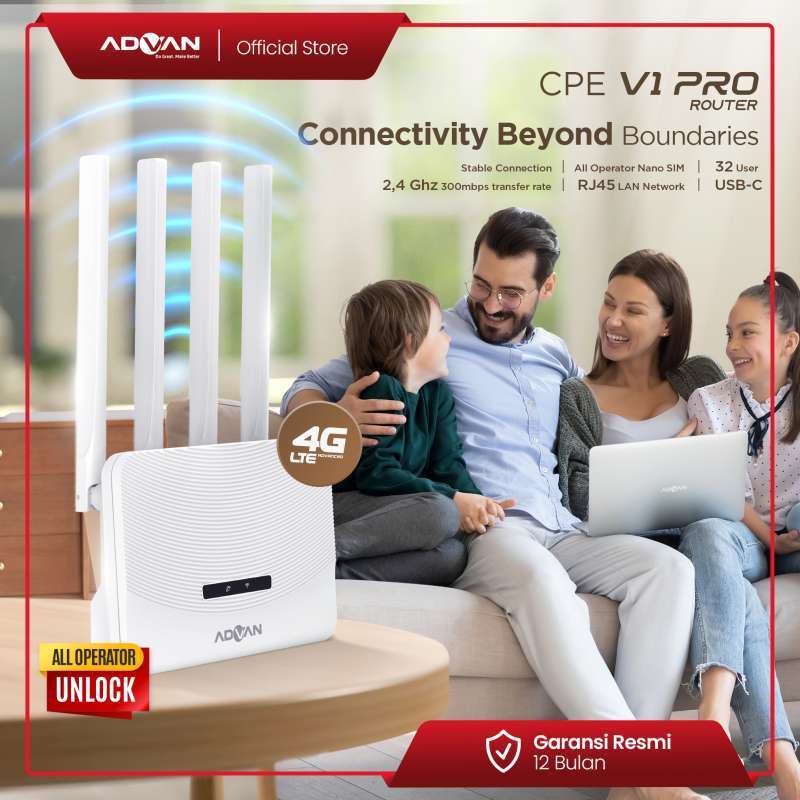 Promo Advan Cpe V1 Pro Modem + Wifi + Router 4g Lte Unlock Operator ... Promo Advan Cpe V1 Pro Modem + Wifi + Router 4g Lte Unlock Operator ...