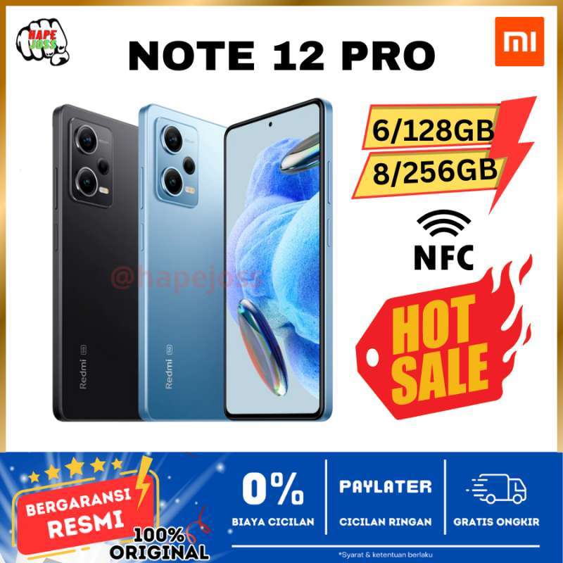 Jual Xiaomi Redmi Note 12 Pro 6/128gb Di Seller Hapejoss Official Store - Hape Joss - Kota ...