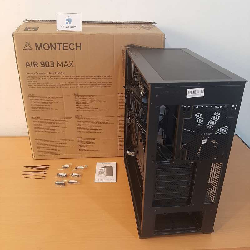 Jual Montech Casing Air 903 Max - Black Di Seller It Shop Official Store - Mojo, Kota Surabaya ...