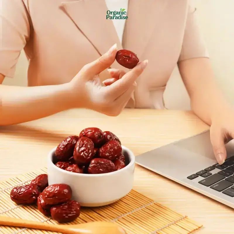Promo Angco Merah / Hong Zao / Red Dates / Kurma Merah / Jujube 1 Kg ...
