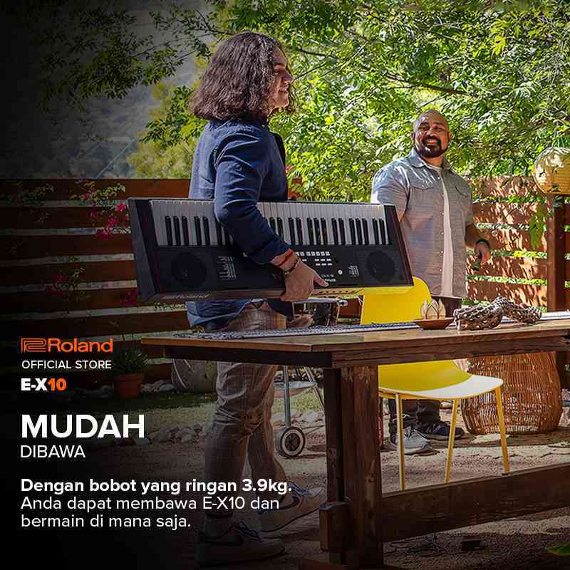 Promo Roland E-x10 Arranger Keyboard Diskon 21% Di Seller Roland ...