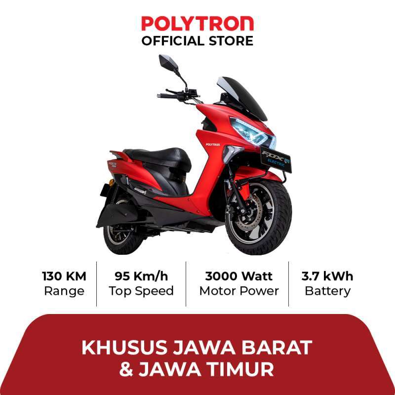 Promo Polytron Fox R Electric Sepeda Motor Listrik - Otr Jawa Barat, Jawa Timur - Jawa Barat ...