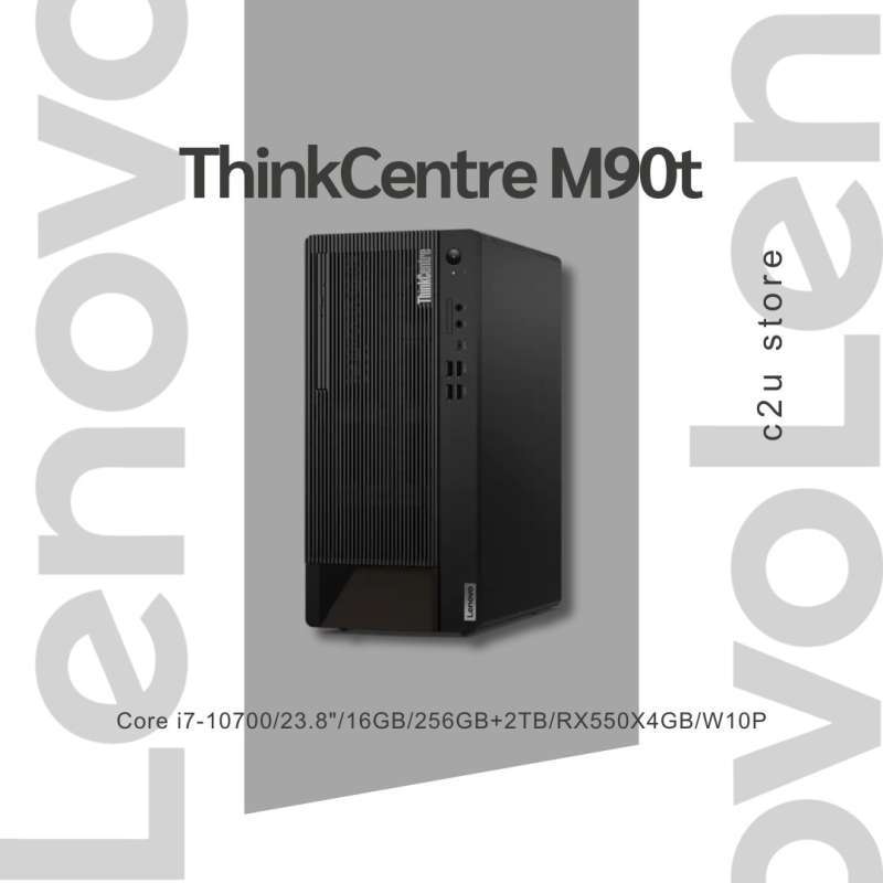 Jual Lenovo Thinkcentre M90t [i7-10700/23.8/16gb/256gb+2tb/rx550x4gb ...