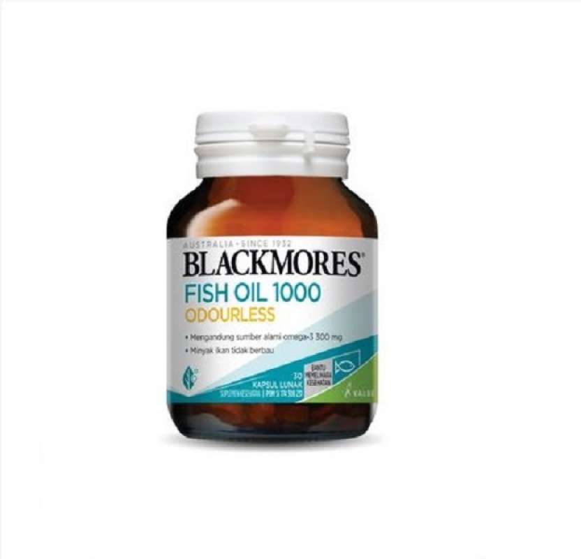 Jual BLACKMORES ODOURLESS FISH OIL (30) di Seller SumateraIntiMedika ...