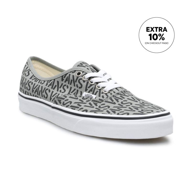 Promo Vans Authentic - Vans Logo Shadow/True White [VN0009PVXN7] Diskon ...