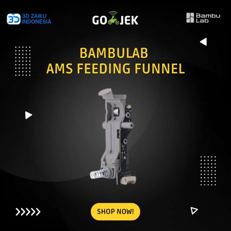 Jual Original Bambulab AMS Feeding Funnel di Seller 3D Zaiku - Kedaung ...