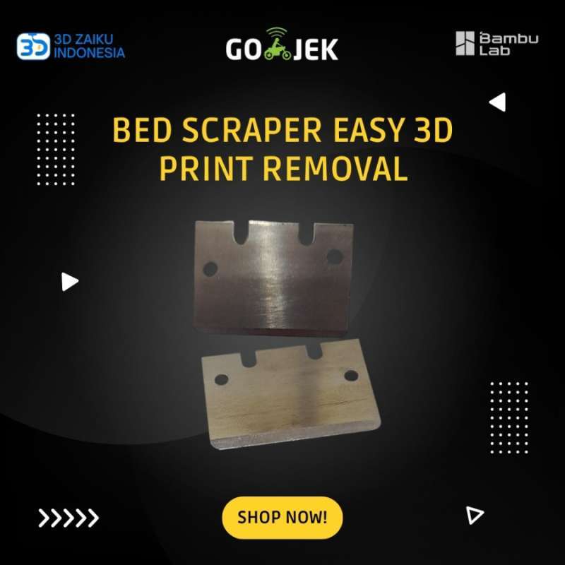 Jual Original Bambulab Bed Scraper Easy 3D Print Removal di Seller 3D ...