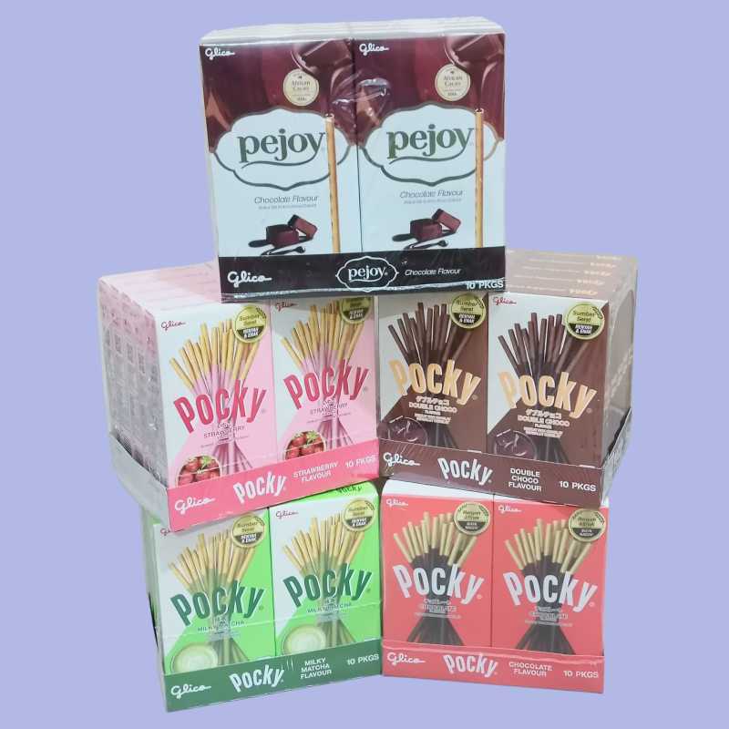Jual Pocky & Pejoy Besar All Varian Rasa [10 Kotak/box] Di Seller ...
