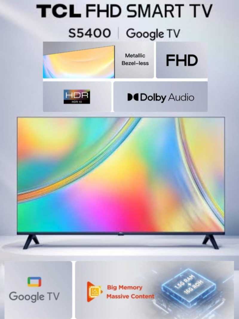 Jual Tcl Led Fhd Smart Google Tv 40 Inch 40s5400 Di Seller Ufo ...