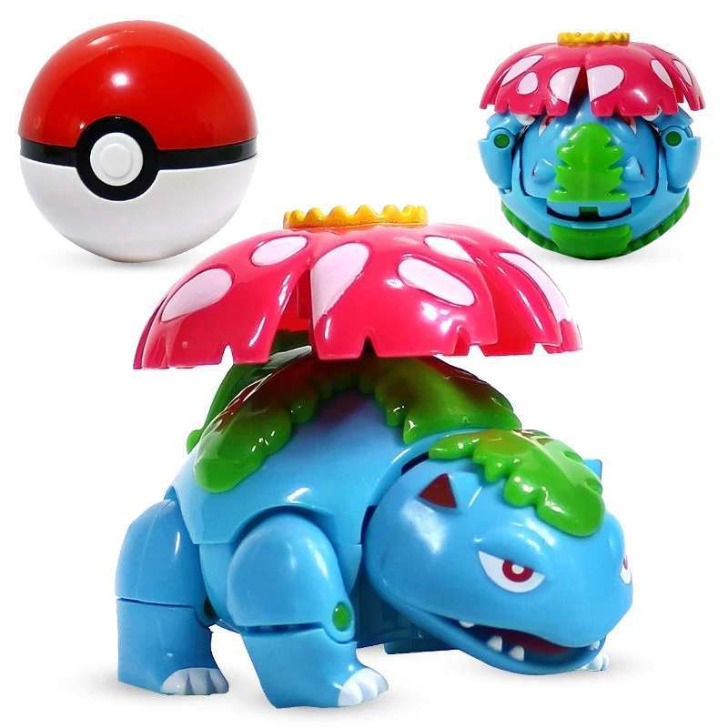Jual Toys Apolo Pokemon Transform Figure & Ball - Venusaur di Seller ...