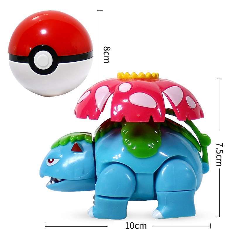 Jual Toys Apolo Pokemon Transform Figure & Ball - Venusaur di Seller ...